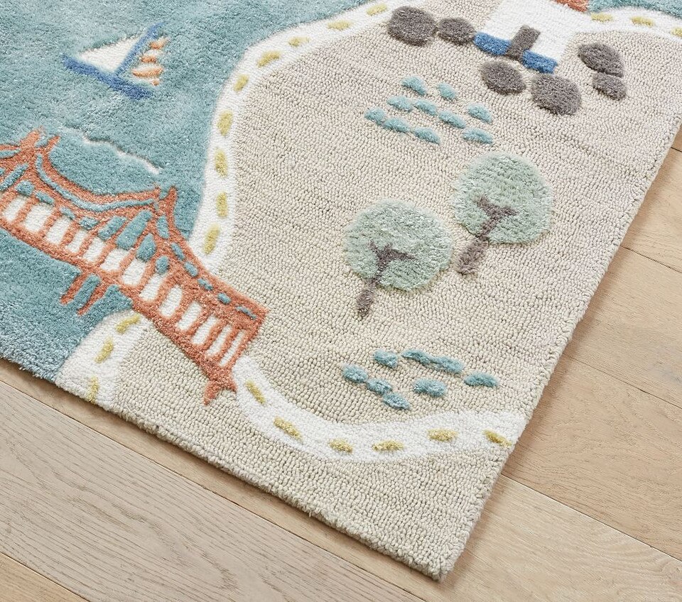 3-D Activity Town Play Rug | Pottery Barn Kids AU