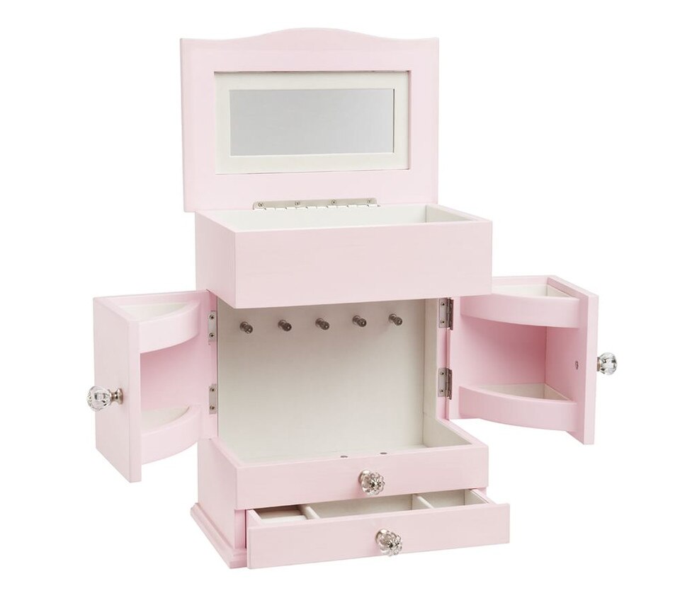 Pink Abigail Jewellery Box Collection | Pottery Barn Kids Australia