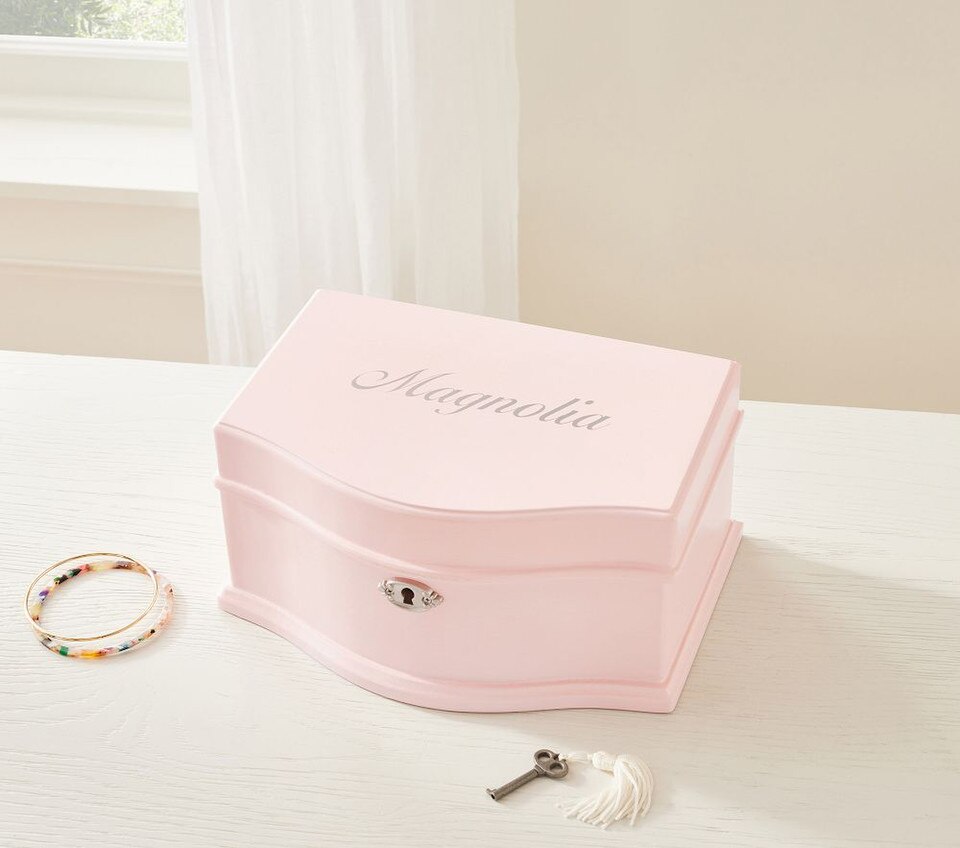 Pink Abigail Jewellery Box Collection | Pottery Barn Kids Australia