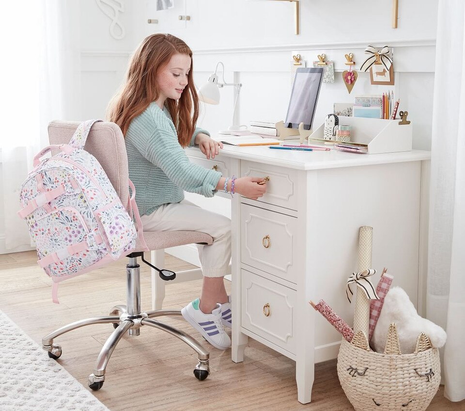 Ava Regency Storage Desk - Pottery Barn Kids Australia