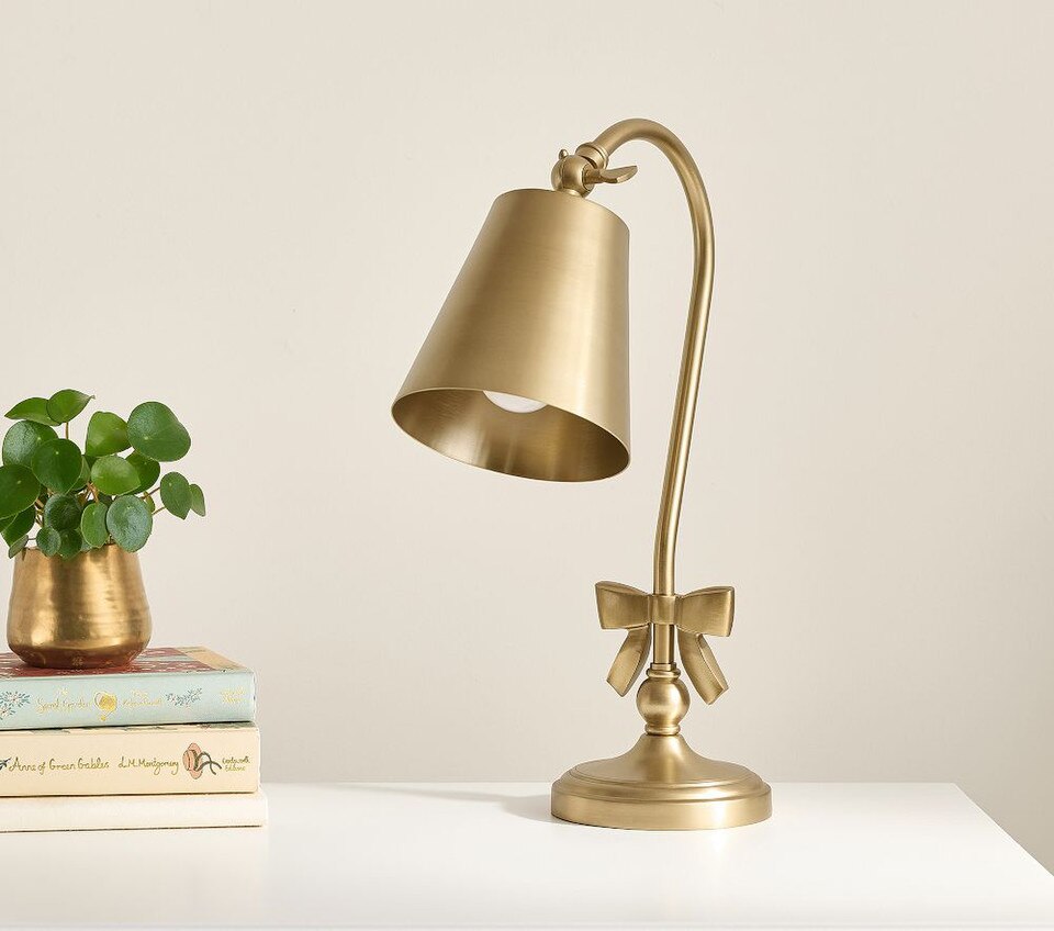 Ava Ribbon Task Lamp (41 cm) | Pottery Barn Kids Australia