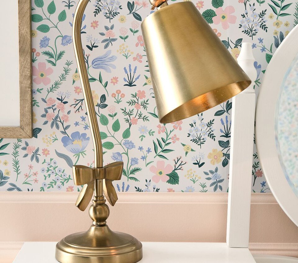 Ava Ribbon Task Lamp (41 cm) | Pottery Barn Kids Australia