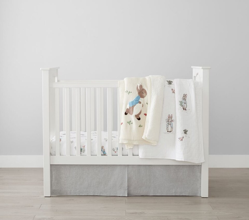 Peter Rabbit™ Heirloom Baby Blanket | Pottery Barn Kids AU
