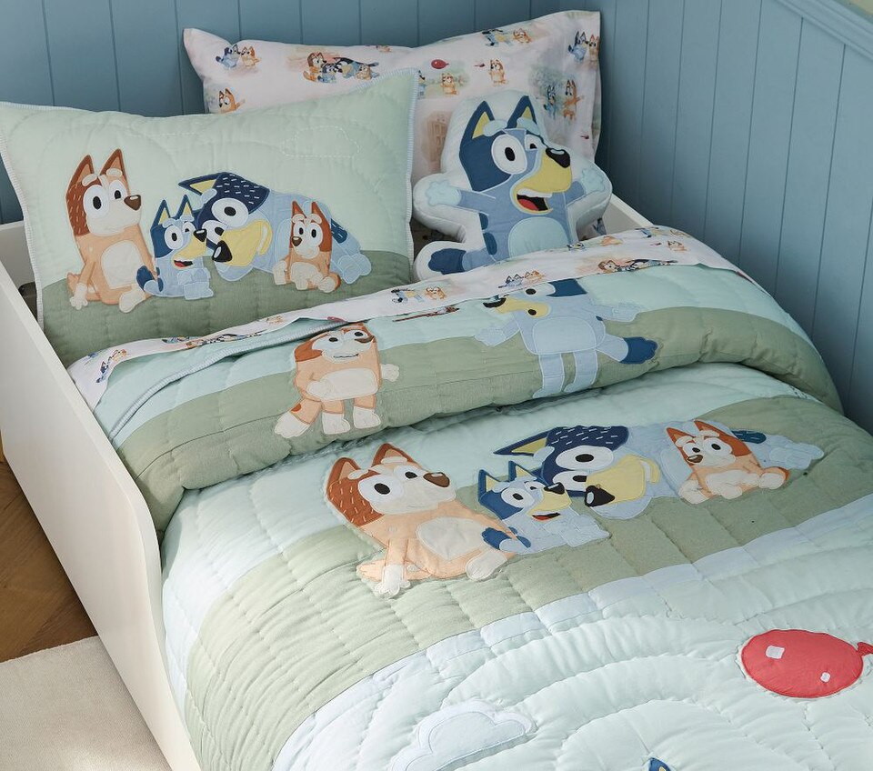 Bluey Organic Sheet Set | Pottery Barn Kids Australia