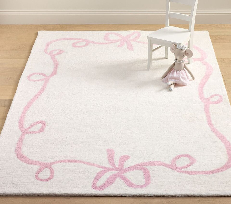 Bow Border Rug | Pottery Barn Kids AU