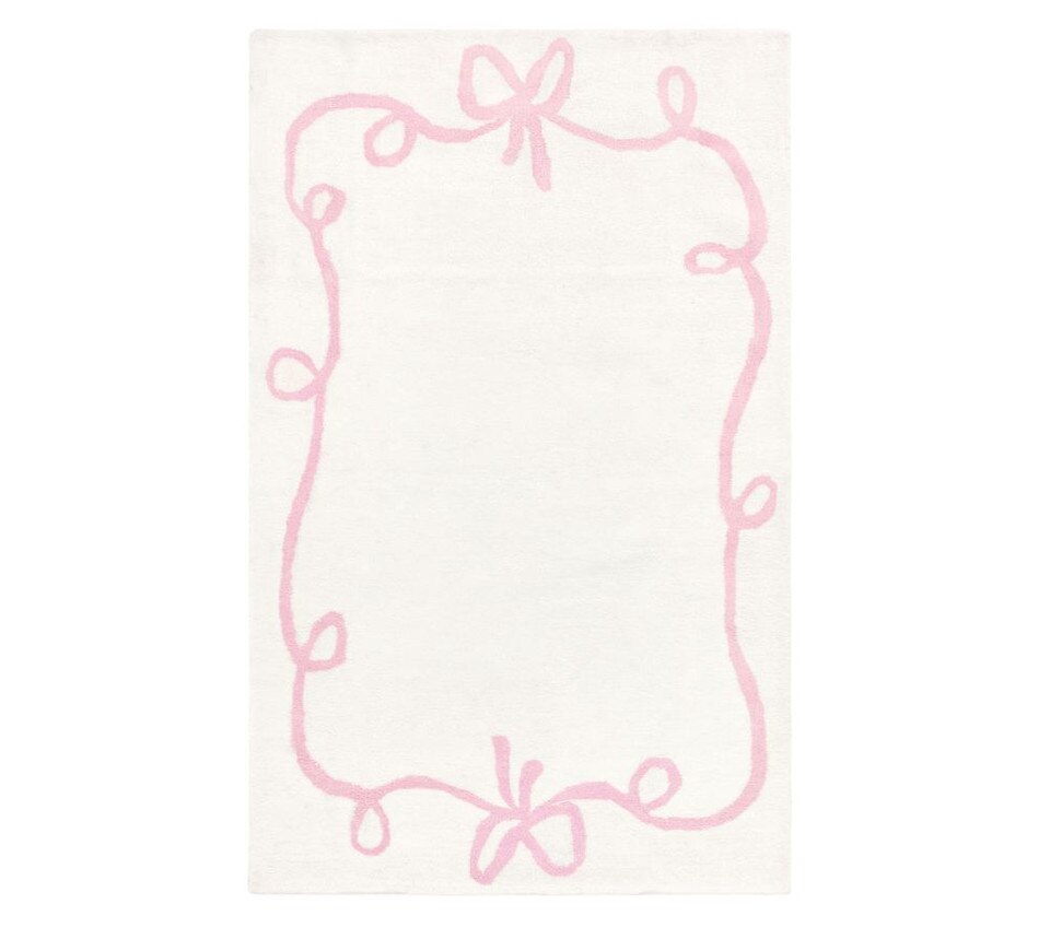 Bow Border Rug | Pottery Barn Kids AU