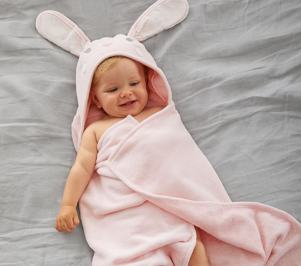 Bunny Baby Bath Wrap - Pottery Barn Kids Australia