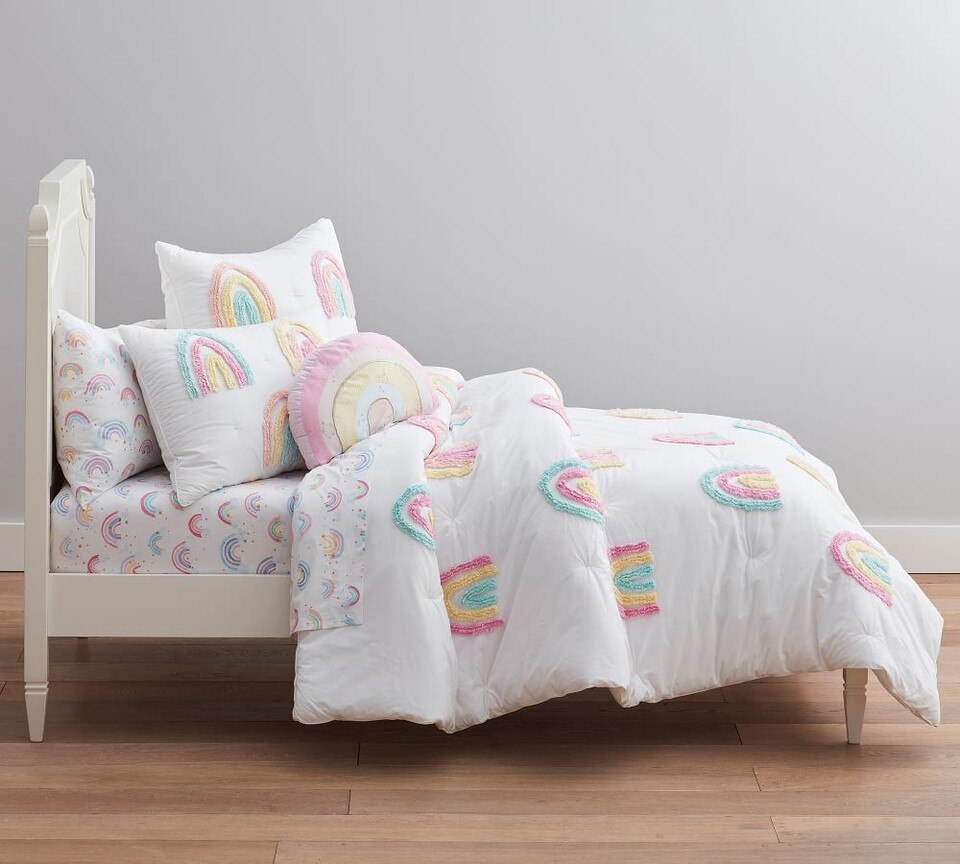 Candlewick Rainbow Comforter & Shams - Pottery Barn Kids Australia