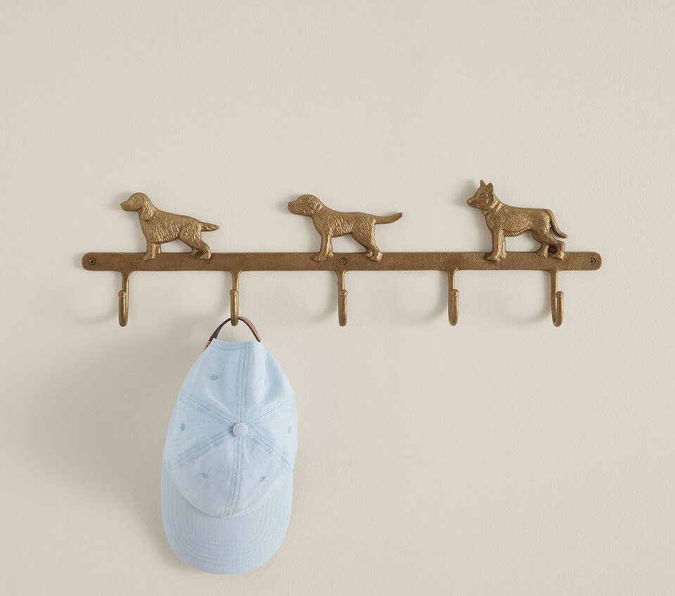 Cast Brass Hook Racks | Pottery Barn Kids AU