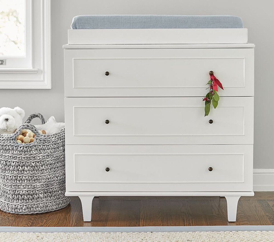 Dawson 3-Drawer Dresser & Topper Set (90 cm w x 50 cm d) | Pottery Barn ...