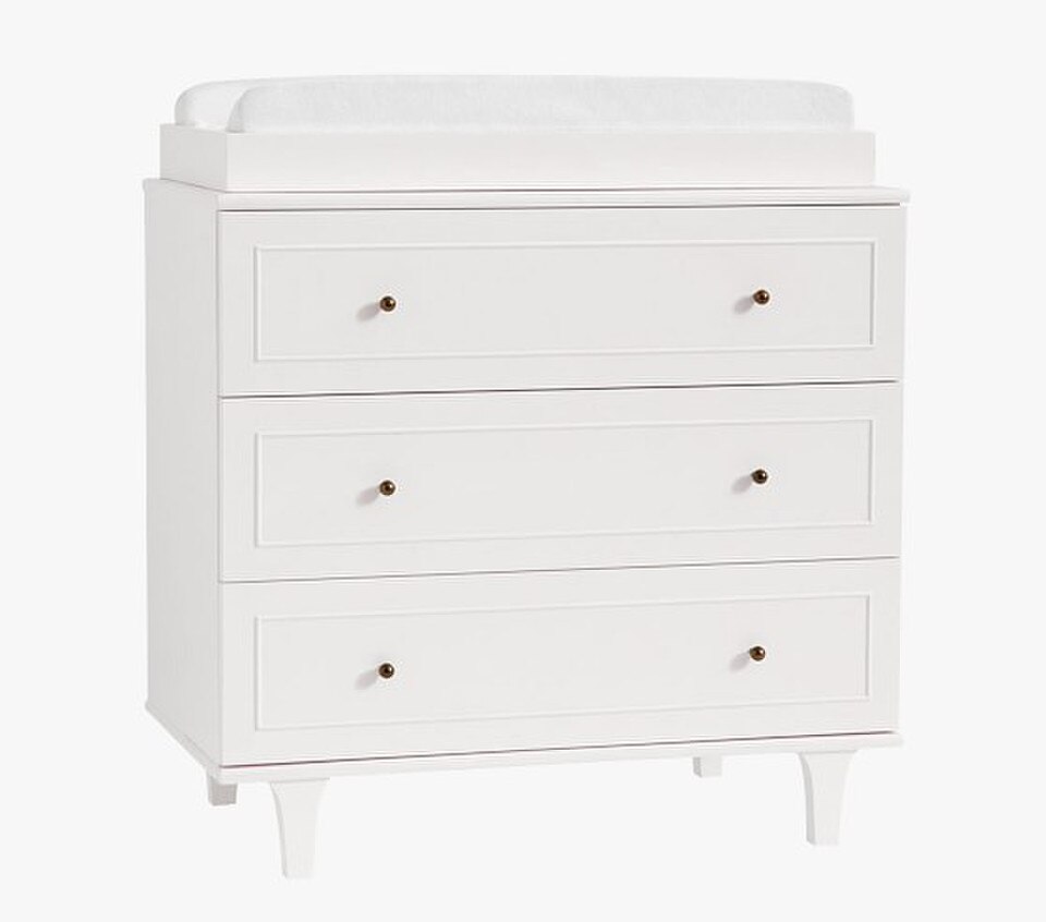 Dawson 3-Drawer Dresser & Topper Set (90 cm w x 50 cm d) | Pottery Barn ...