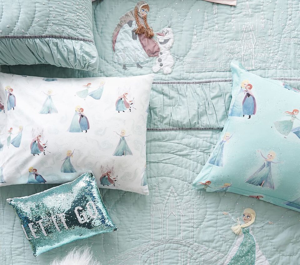 Disney® Frozen Sheet Set & Pillowcases - Pottery Barn Kids Australia