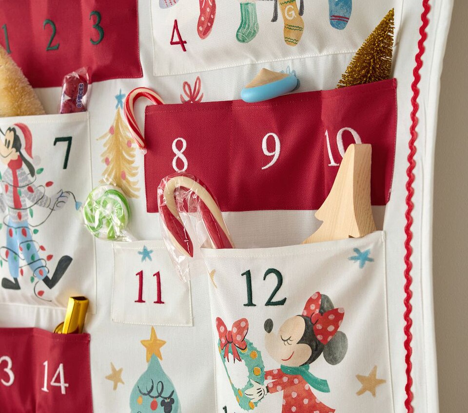 Disney Mickey Mouse and Friends Christmas Advent Calendar | Pottery ...
