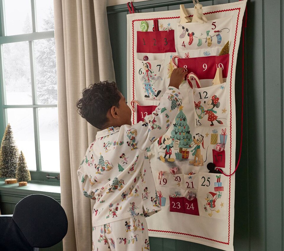 Disney Mickey Mouse and Friends Christmas Advent Calendar | Pottery ...