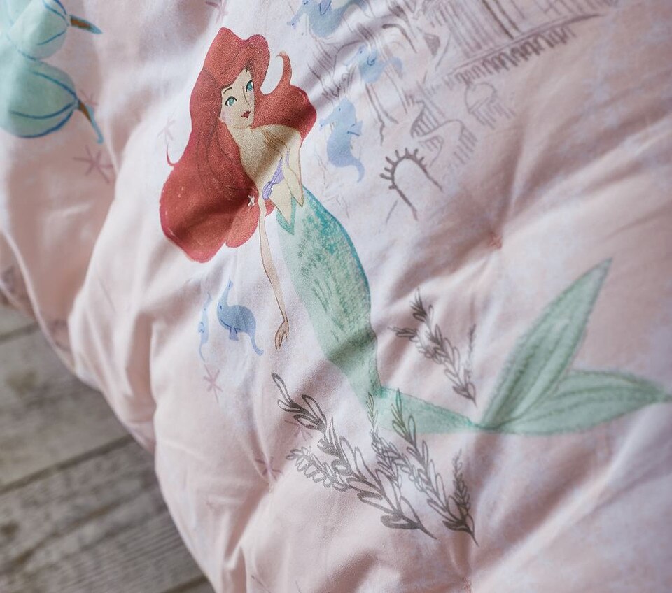 Disney® Princess Castles Comforter & Pillowcases - Pottery Barn Kids ...
