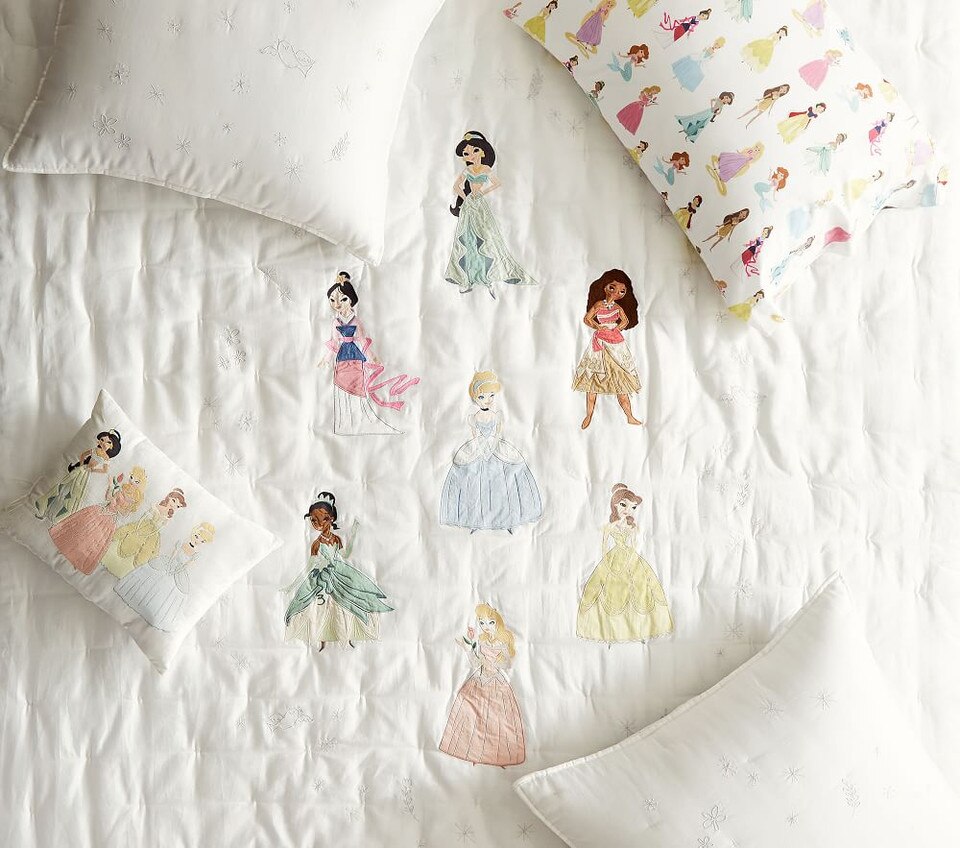 DisneyÂ® Princess Enchanted Comforter & Pillowcases | Pottery Barn Kids ...
