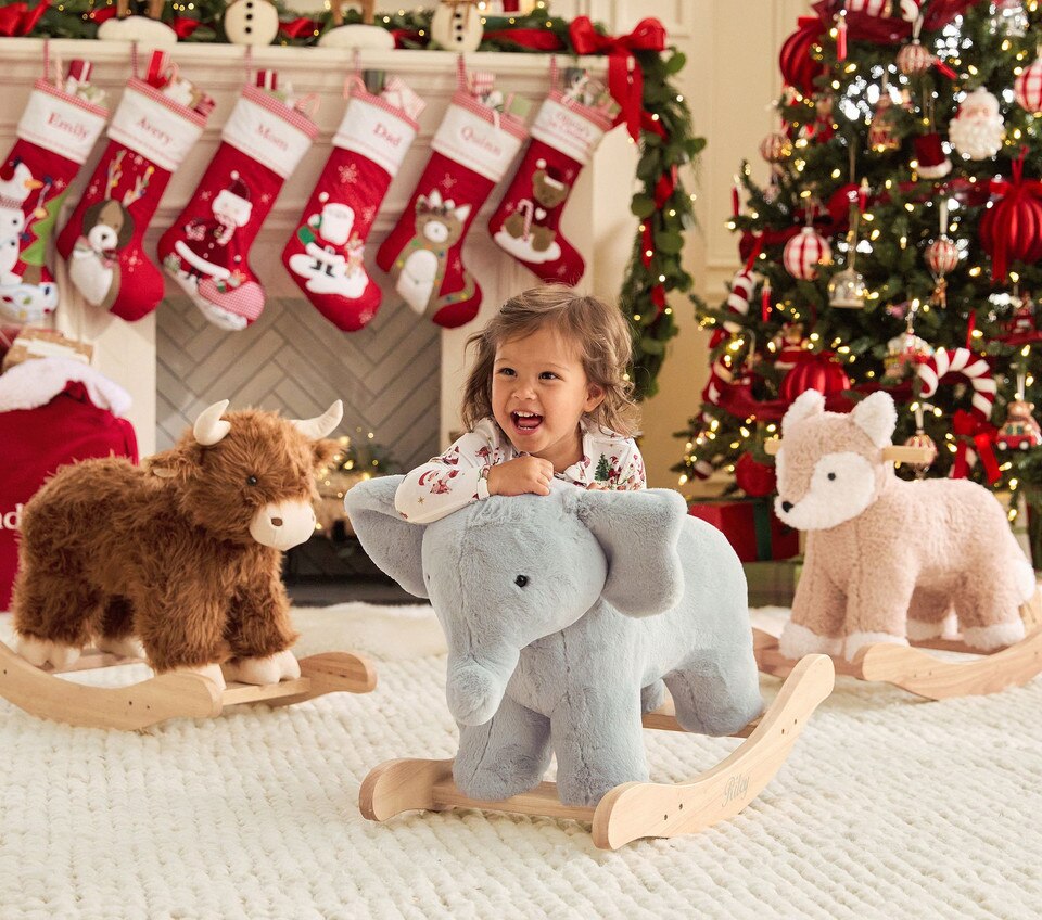 Elephant Nursery Rocker | Pottery Barn Kids Australia
