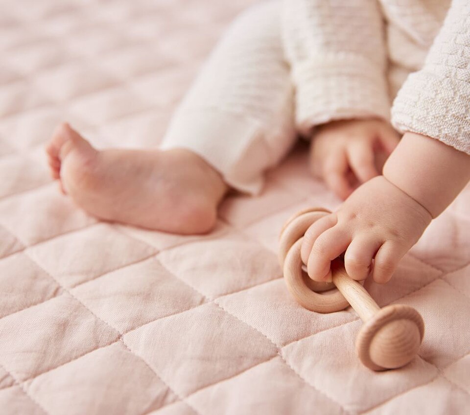 European Linen Baby Comforter | Pottery Barn Kids AU