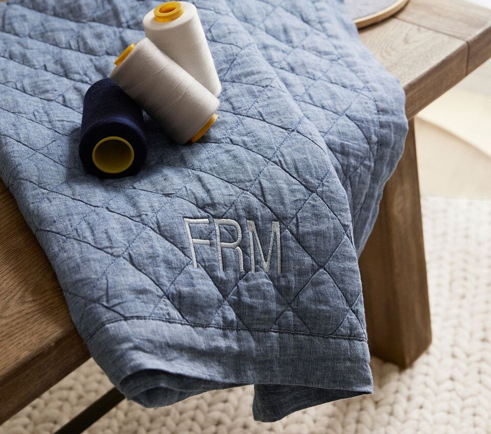 European Linen Baby Comforter | Pottery Barn Kids AU
