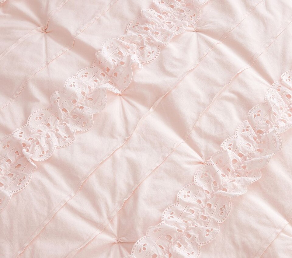 Eyelet Comforter & Pillowcases | Pottery Barn Kids AU