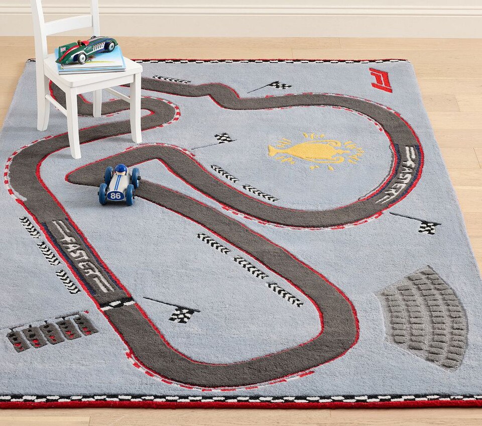Formula 1® Play Rug | Pottery Barn Kids Australia