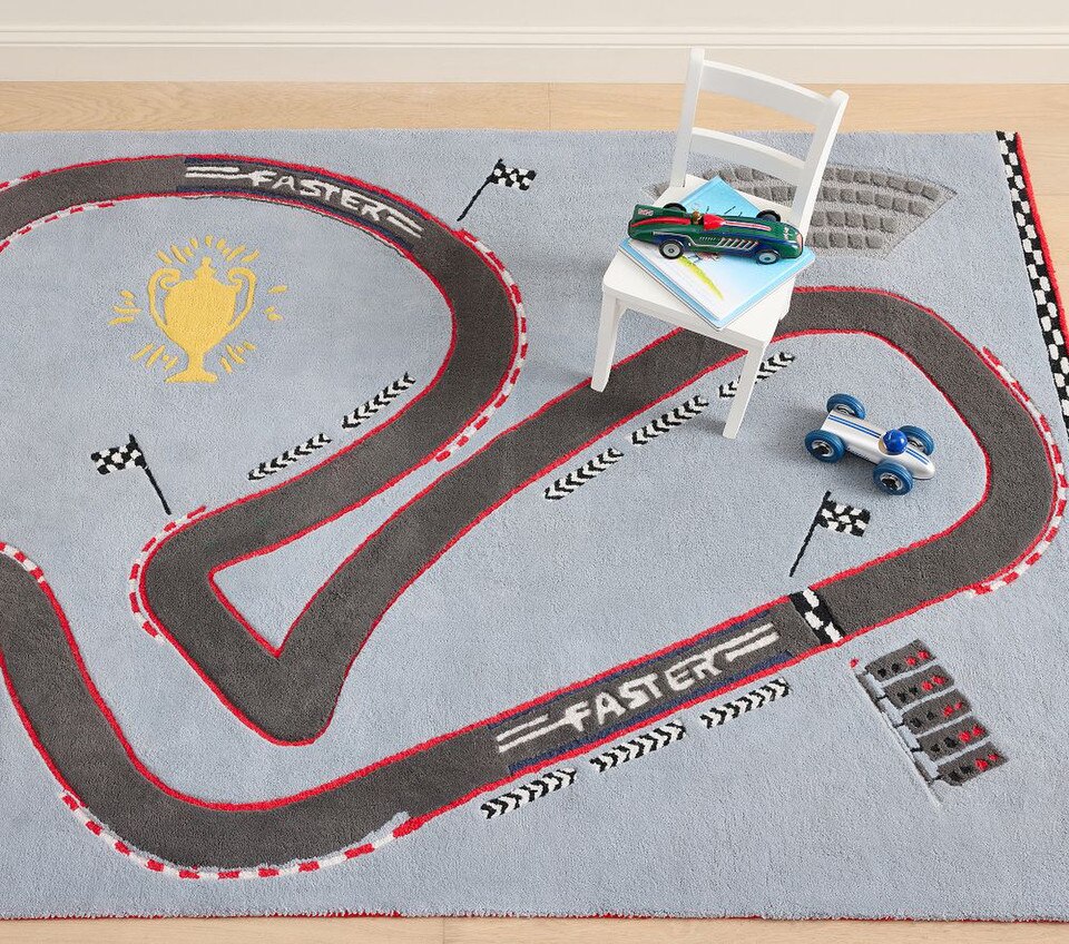 Formula 1® Play Rug | Pottery Barn Kids Australia