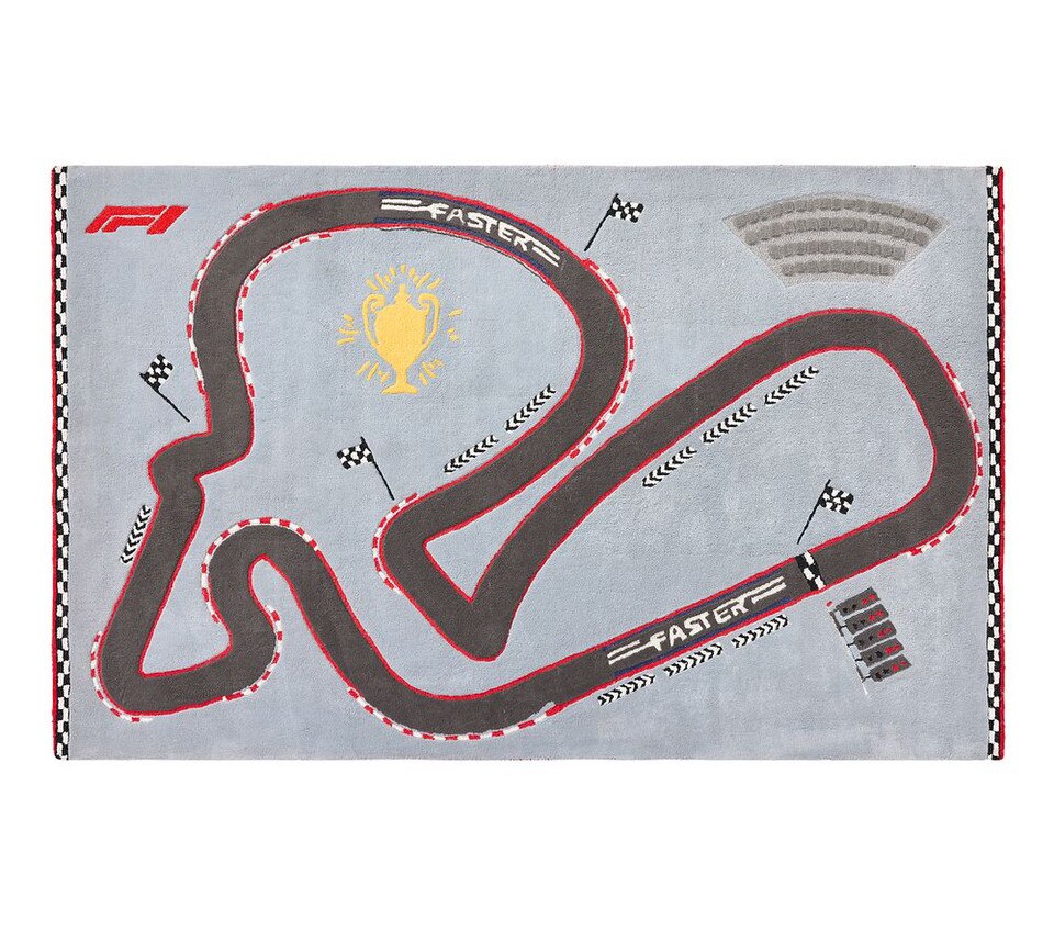 Formula 1® Play Rug | Pottery Barn Kids Australia
