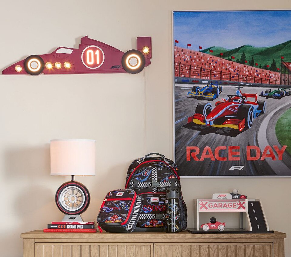 Formula 1® Tyre Table Lamp (47 cm) | Pottery Barn Kids Australia
