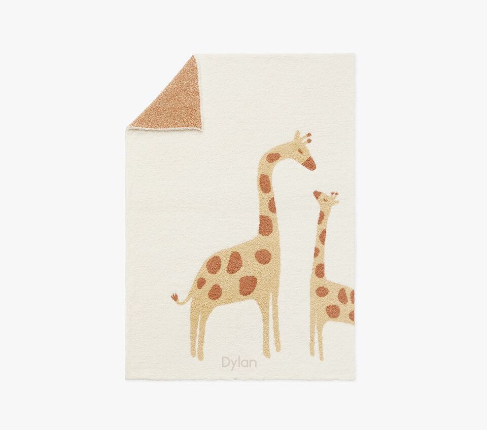 Fuzzy Giraffe Baby Blanket | Pottery Barn Kids AU