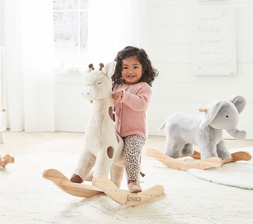 Giraffe Nursery Rocker - Pottery Barn Kids Australia