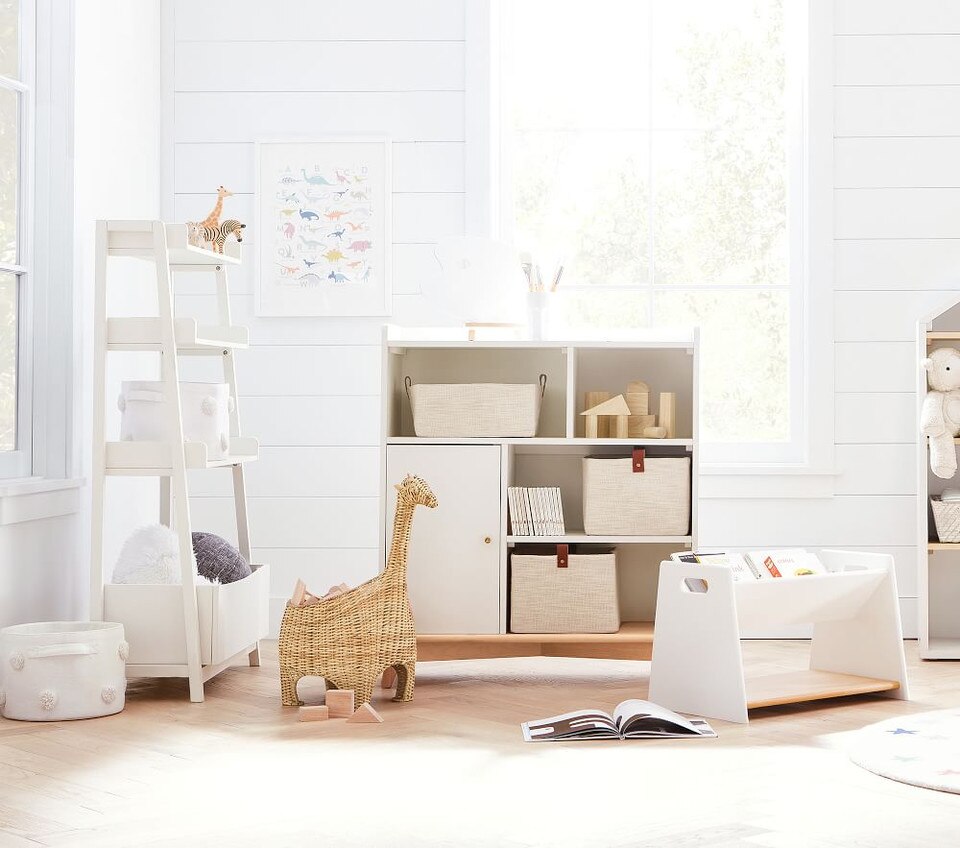 Giraffe Shaped Wicker Basket - Pottery Barn Kids Australia