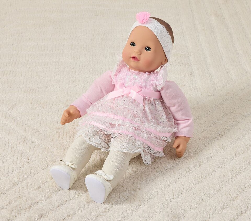 Götz Limited Edition LoveShackFancy Daisy Baby Doll | Pottery Barn Kids ...