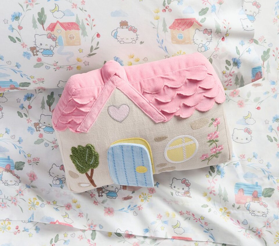 Hello Kitty® Cottage Cushion | Pottery Barn Kids Australia