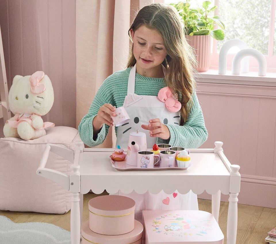 Hello Kitty® Tin Tea Set | Pottery Barn Kids Australia
