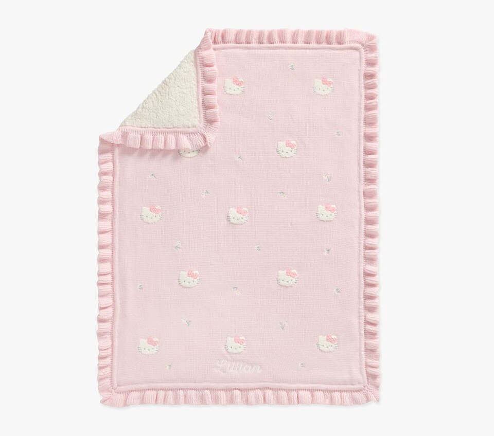 Hello Kitty® Heritage Knit Baby Blanket | Pottery Barn Kids Australia