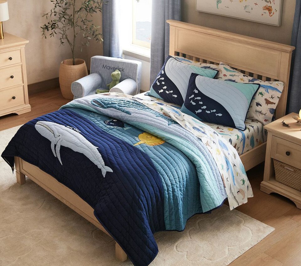 Larkin 4-in-1 Low Footboard Double Bed Conversion Kit Only | Pottery ...
