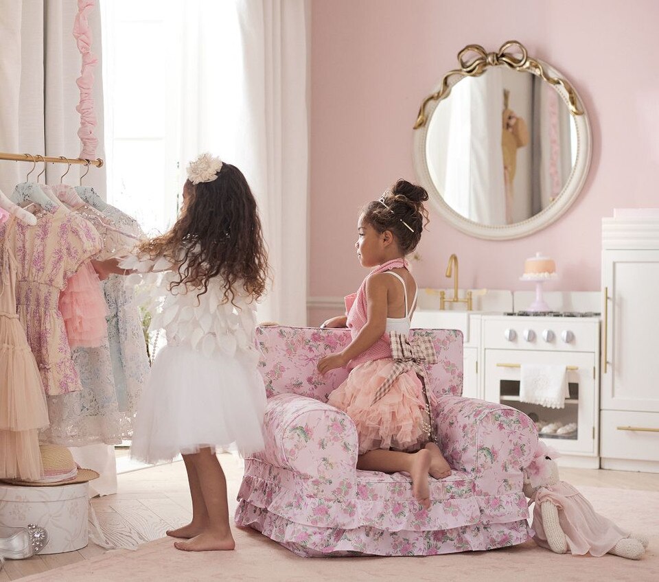 LoveShackFancy Bow Mirror | Pottery Barn Kids AU