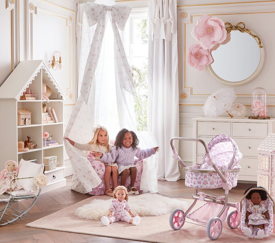 LoveShackFancy Bow Mirror | Pottery Barn Kids AU