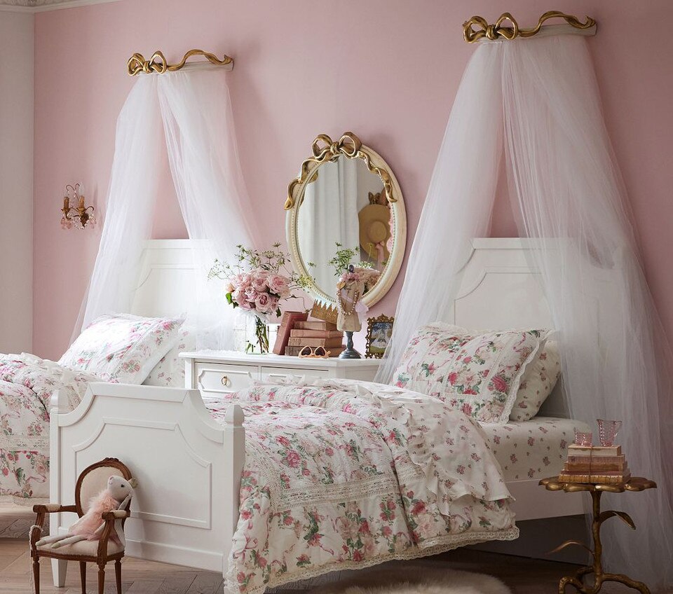 LoveShackFancy Bow Mirror | Pottery Barn Kids AU