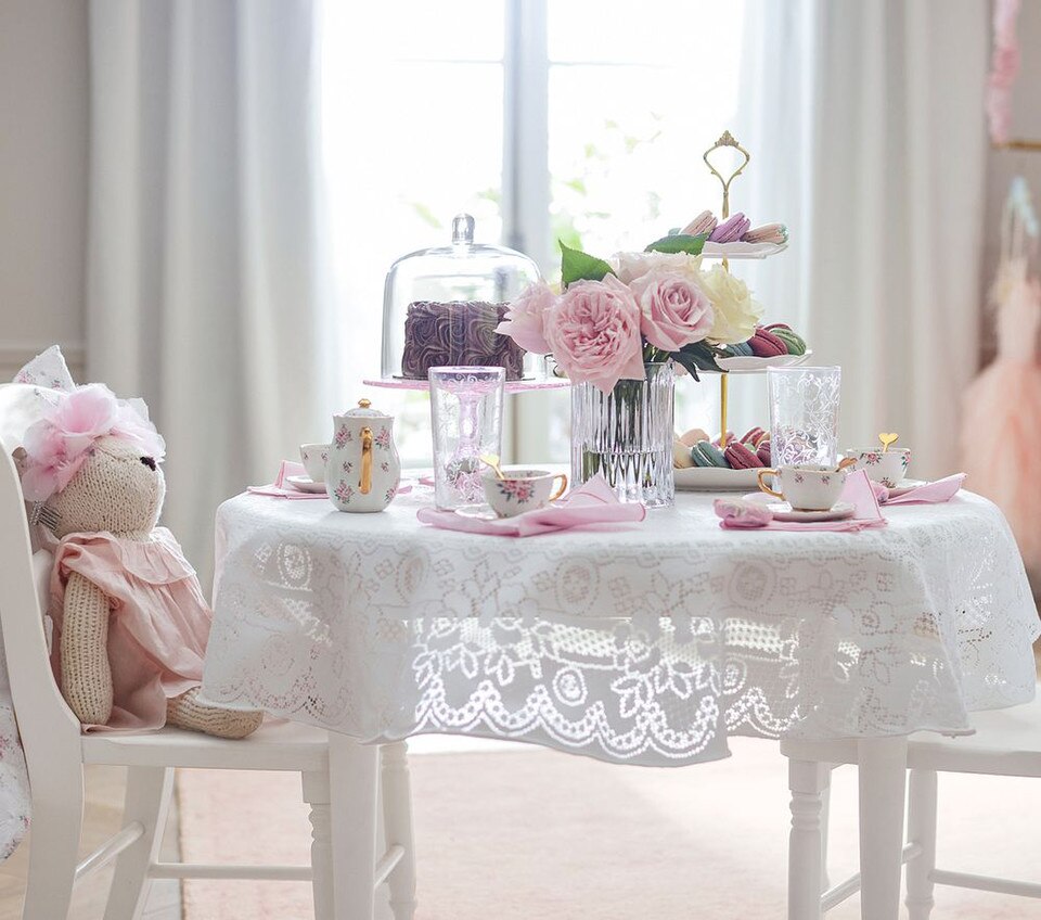 LoveShackFancy Floral Tea Party Set | Pottery Barn Kids AU