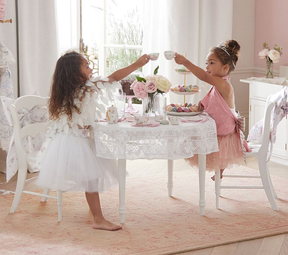 LoveShackFancy Floral Tea Party Set | Pottery Barn Kids AU