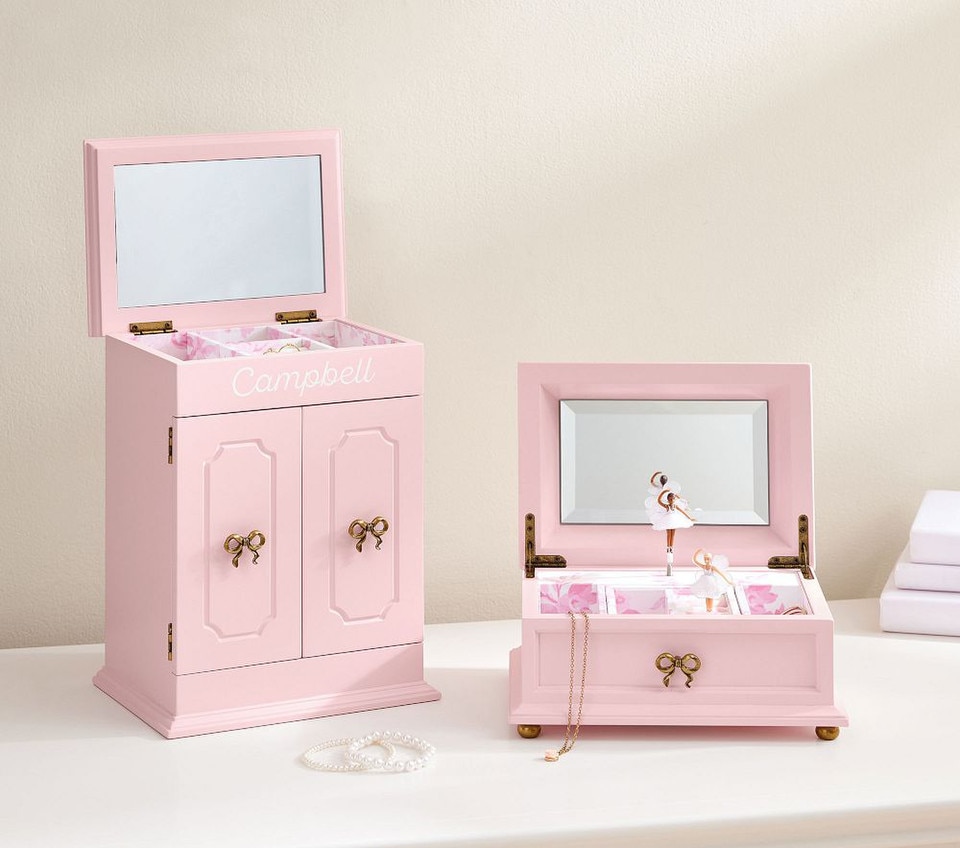 LoveShackFancy Bow Armoire Jewellery Box | Pottery Barn Kids AU