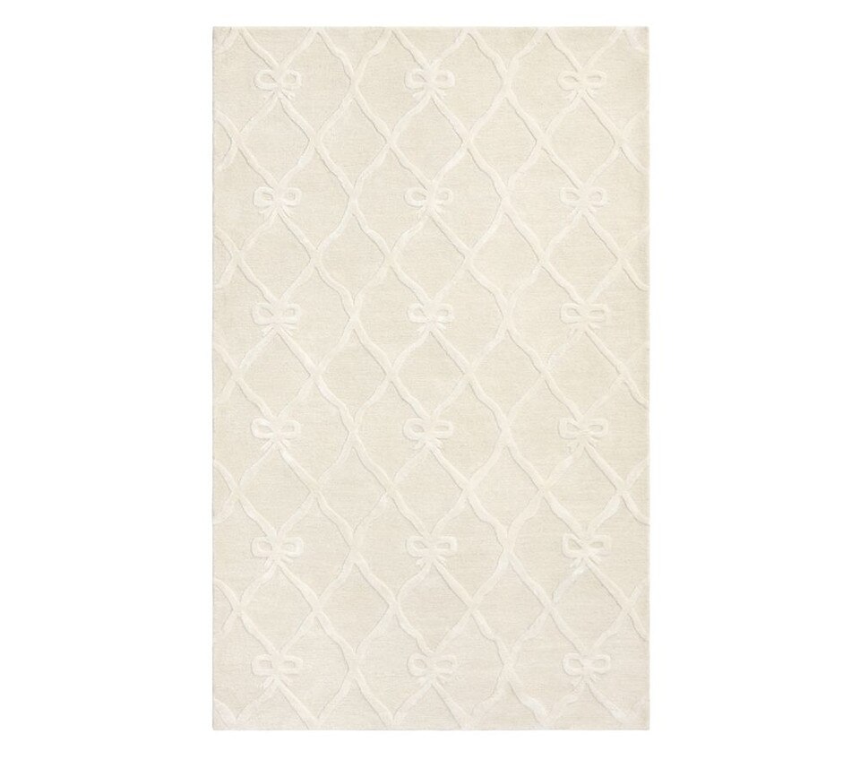 LoveShackFancy Bow Trellis Rug | Pottery Barn Kids AU
