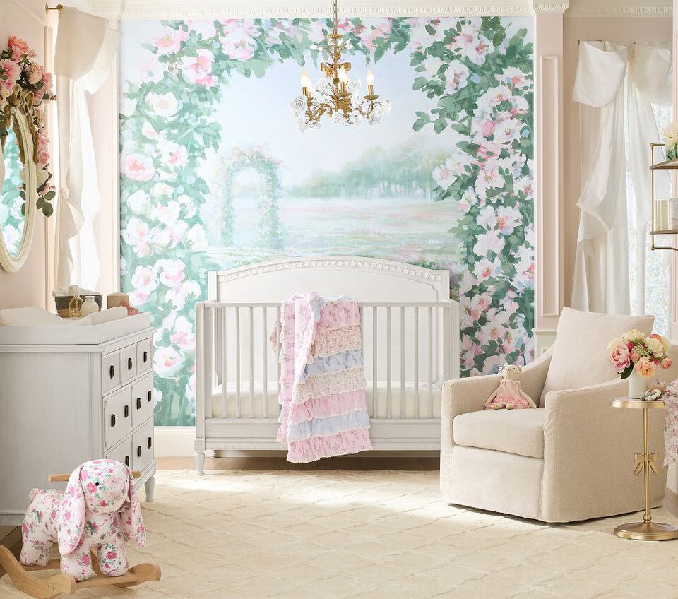 LoveShackFancy Bow Trellis Rug | Pottery Barn Kids AU