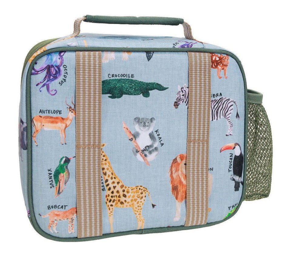 Mackenzie Brendan Safari Animals Lunch Boxes | Pottery Barn Kids Australia