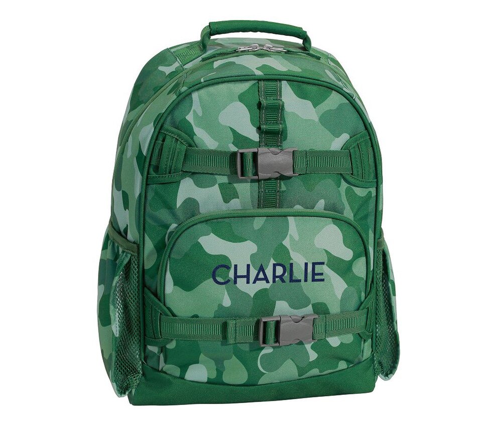 Mackenzie Green Classic Camo Backpacks | Pottery Barn Kids AU