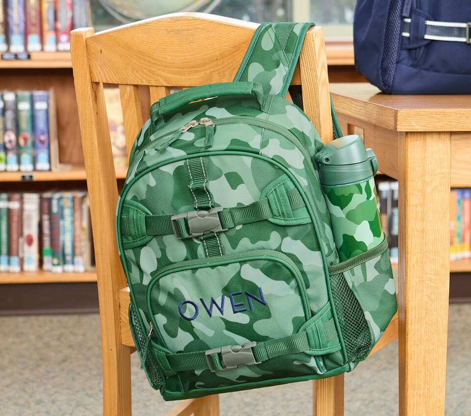 Mackenzie Green Classic Camo Backpacks | Pottery Barn Kids AU
