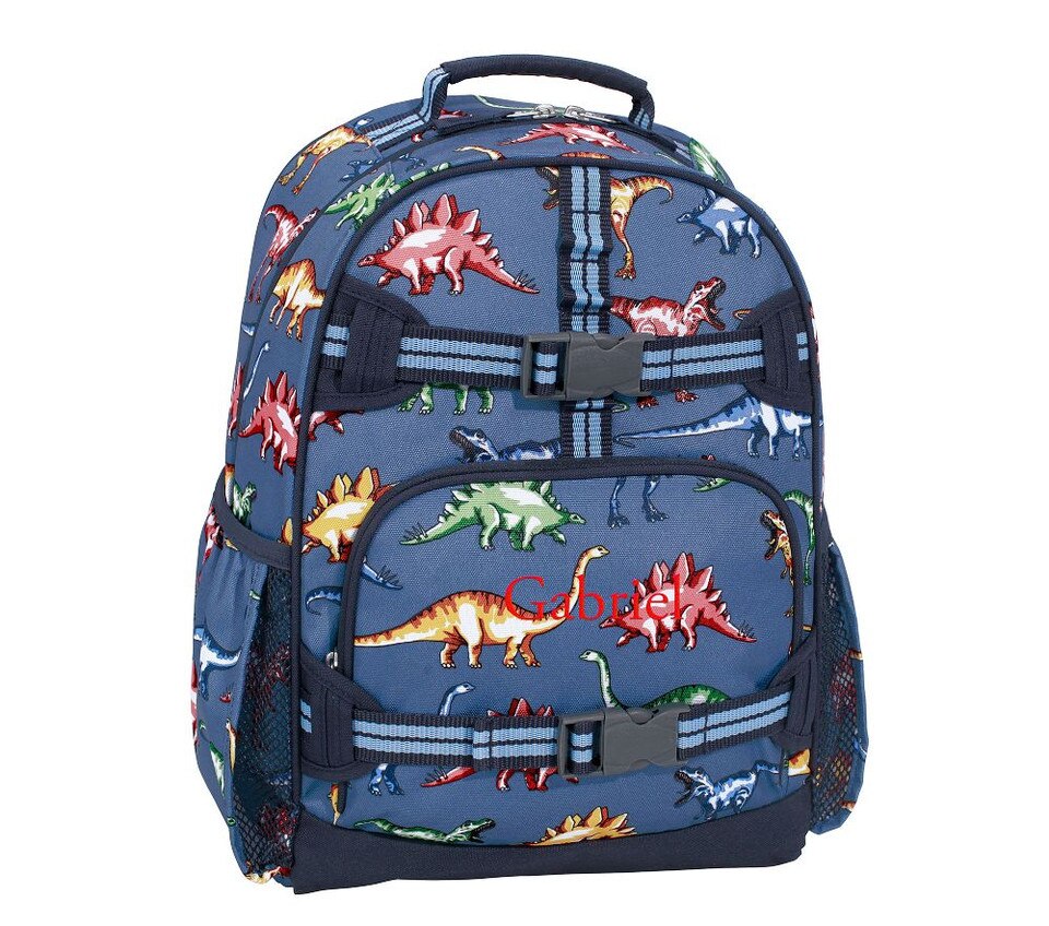 Mackenzie Blue Multi Dino Backpacks | Pottery Barn Kids AU