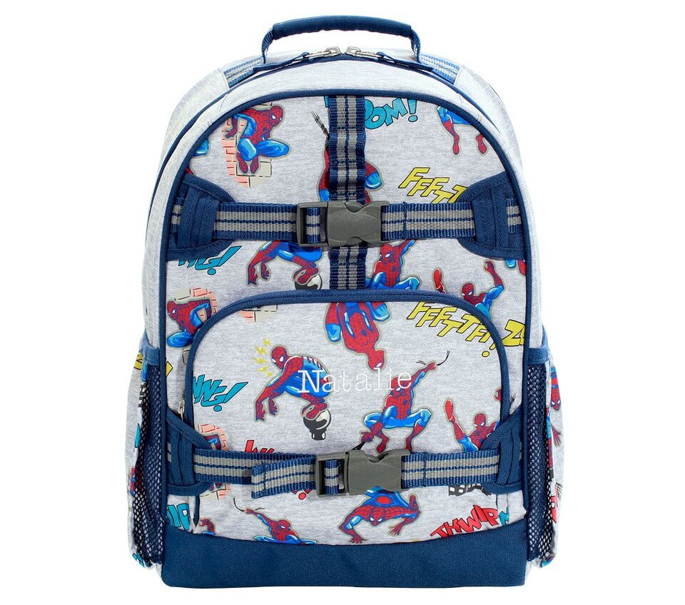 Mackenzie Marvel's Spider-Man Glow-in-the-Dark Backpacks | Pottery Barn ...