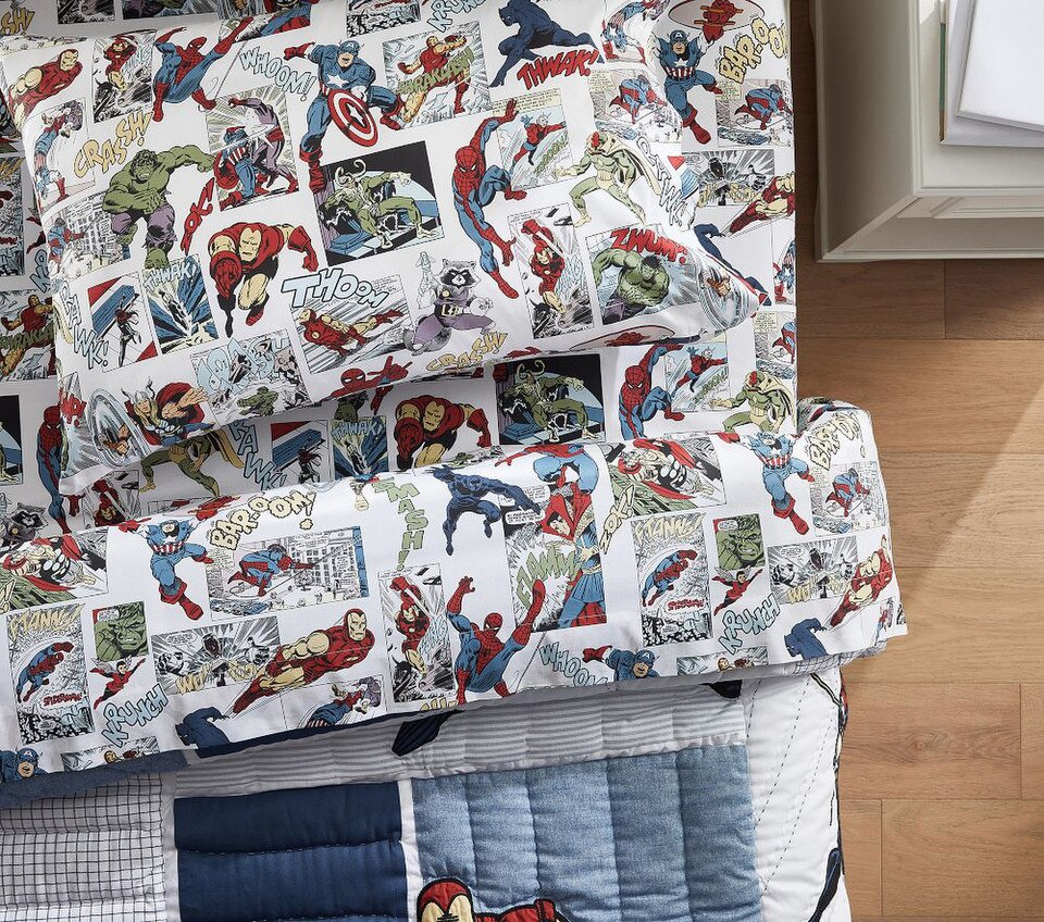 Marvel Heritage Glow-in-the-Dark Sheet Set